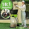 Amazon.com : GreenSweep XL Bladeless Leaf Shredder & Mulcher | Powerful ...