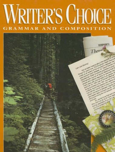 Amazon.com: Writer's Choice: Grammar and Composition Grade 10 Student ...