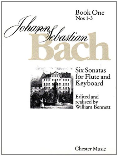Johann Sebastian Bach: Numbers 1 - 3 Bk. 1: Six Sonatas for Flute and ...