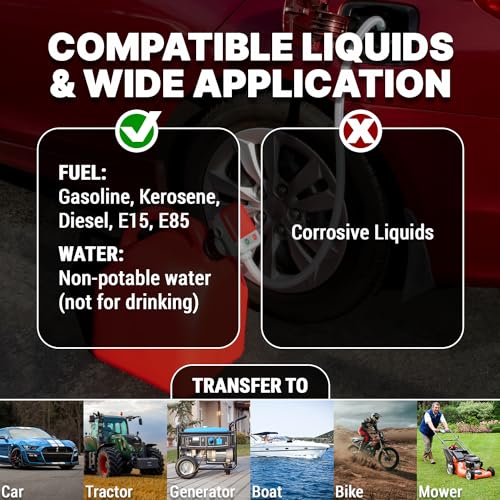 Snapklik.com : TERA PUMP 4th Gen Overflow Protection Fuel Transfer Pump ...