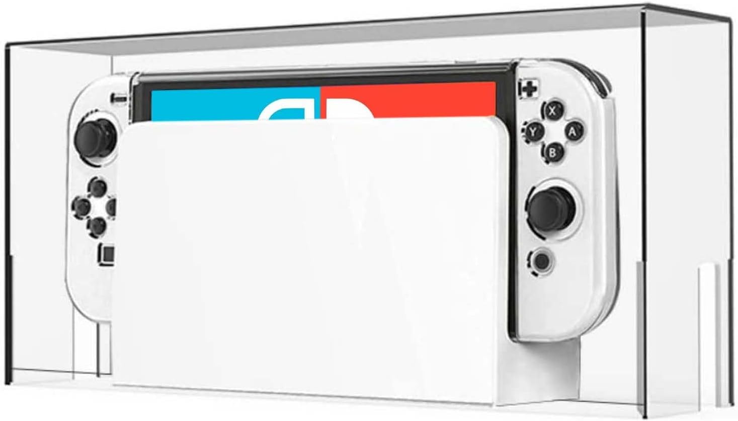 Amazon.com: Clear Dust Display Box Cover for Switch/OLED Dock (only ...