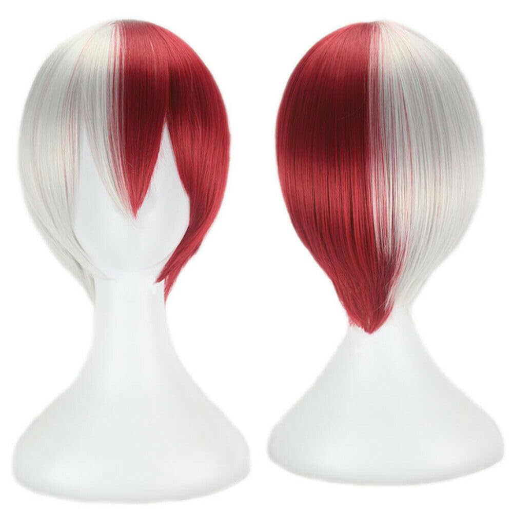 Buy KENMA My Hero Academia Shoto Todoroki Hair Cosplay Costume Party ...