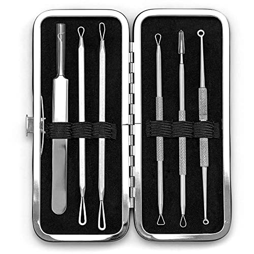 5 Piece Set Blackhead Remover and Acne Extractor Kit Specifically ...