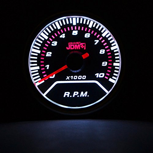 Amazon.com: JDM Sport - Universal 2" Inch 52mm RPM Tachometer Gauge ...