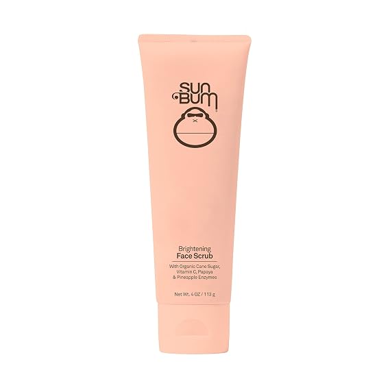 Amazon.com: Sun Bum Skin Care Brightening Face Scrub | Vegan and ...