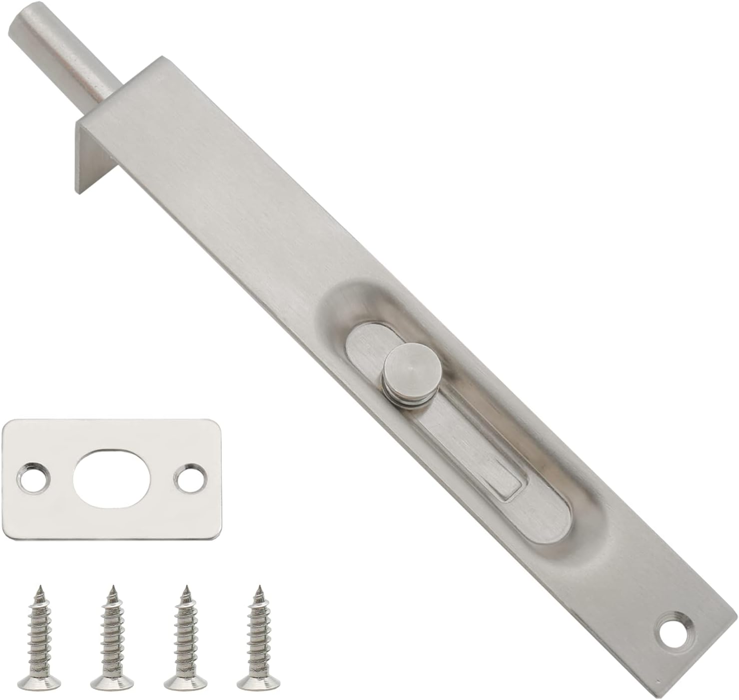 Amazon.com: LC LICTOP White Aluminum Alloy Slide Bolt Latch Door Barrel ...