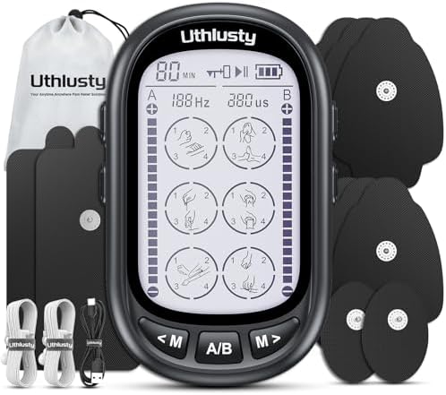 TENS Unit Muscle Stimulator for Pain Relief Therapy – 24 Modes TENS ...