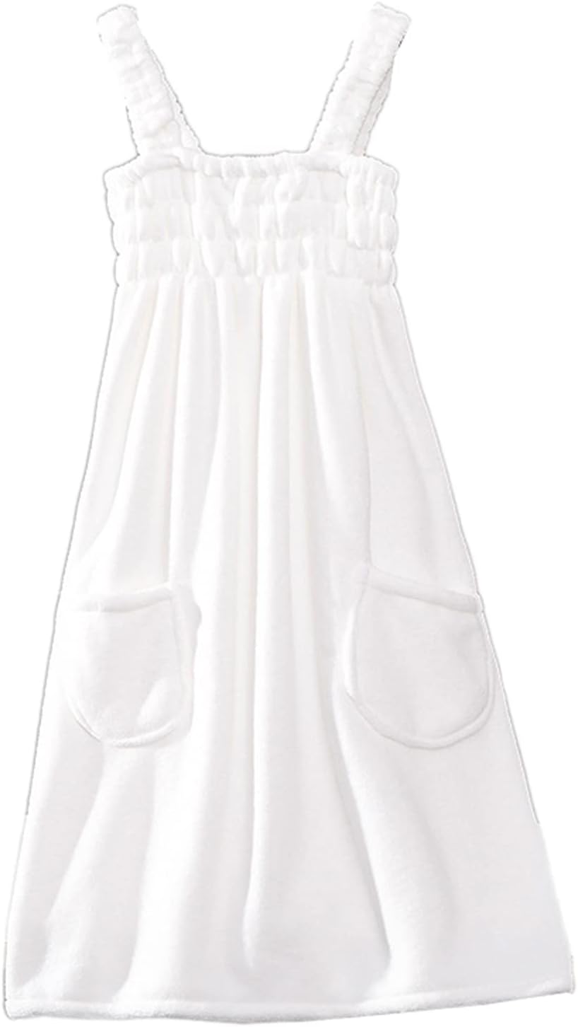 Amazon.com: Cicilin Women Bath Wrap Towel for Spa Shower Bath Robe ...