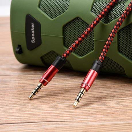 Buy AUXY 1.5m Male to Male 3.5mm Jack, Aux Cable for Speakers ...