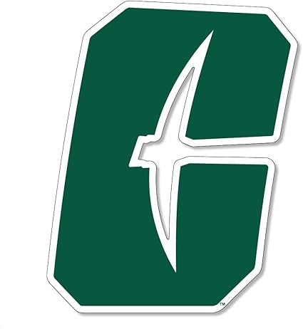 Amazon.com: UNCC North Carolina Charlotte 49ers C Logo Vinyl Decal (6 ...