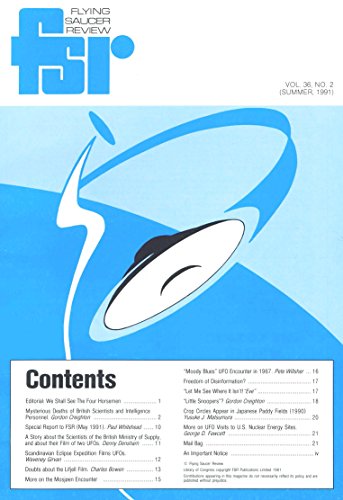 Flying Saucer Review - Vol 36, N. 2: Summer 1991 (FSR) eBook ...