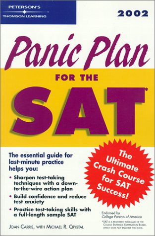 Panic Plan for the SAT 2002: Joan Carris, Michael R. Crystal ...