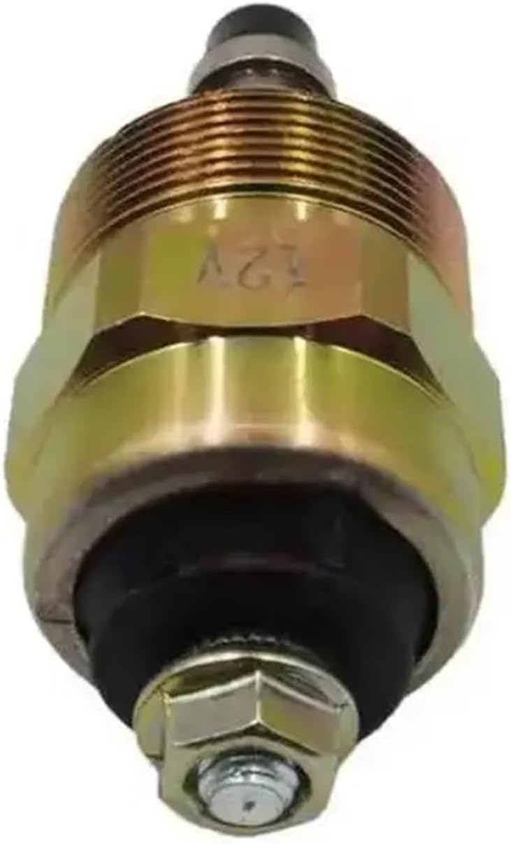 12V 24V Oil Cut-Off Valve Diesel Generator Oil Pump Solenoid Valve Fuel ...