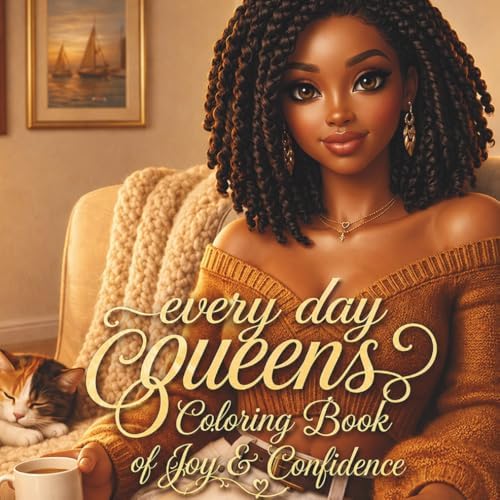 Everyday Queens A Coloring Book of Joy & Confidence: Celebrating ...
