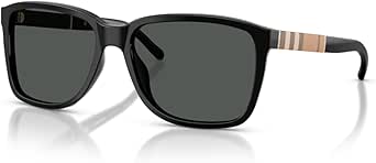 Amazon.com: BURBERRY BE4181 - Gafas de sol cuadradas para hombre ...