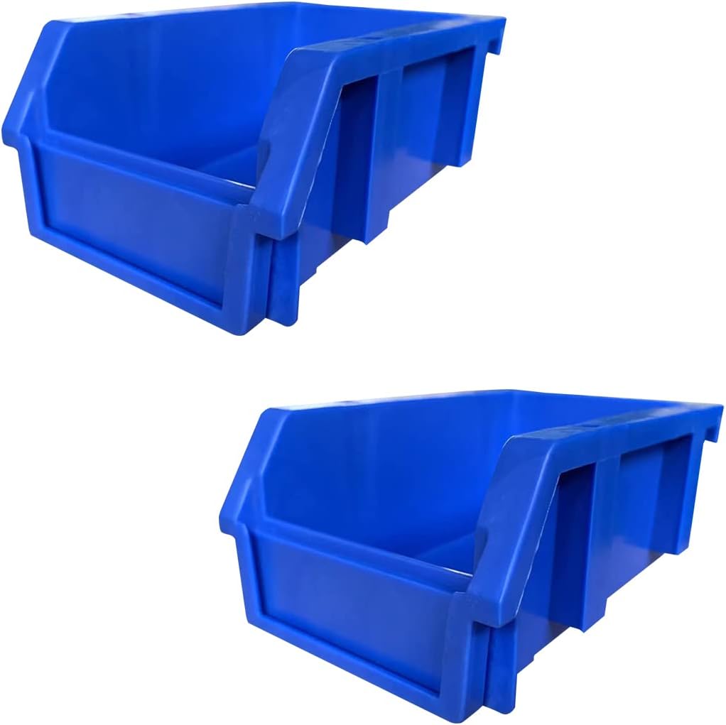Amazon.com: Uline Shipping Supply S-12414blu Plastic Stackable Bins ...