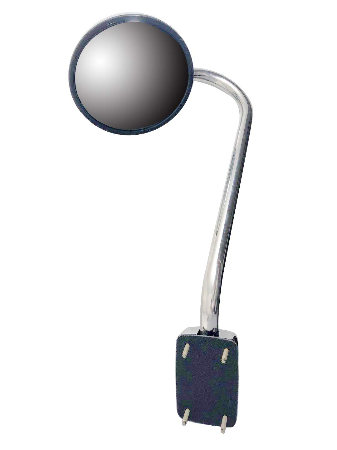 Snapklik.com : Replacement Stainless Steel Hood Mirror Passenger Right ...