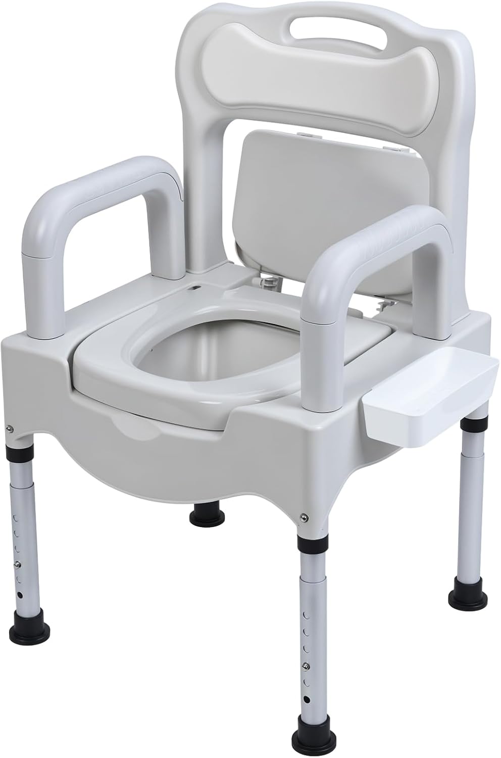 Amazon.com: 3-in-1 Commode Drop Arm Portable Toilet Bedside Commode ...