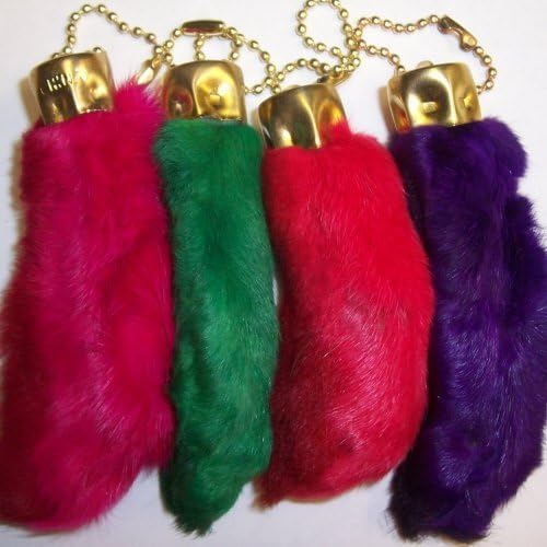 Amazon.com: Loftus One Genuine Lucky Rabbit Foot : Toys & Games