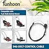 Amazon.com : Funhoon 946-0957 Engine Zone Control Cable for Troy-Bilt ...