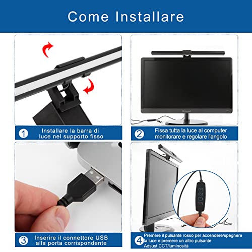Lampade per Monitor pc Migliori: prezzi, recensioni e consigli 2022