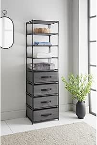 Spaceways Storage Shelf with 4 Drawers - Clear Away Clutter And Keep ...