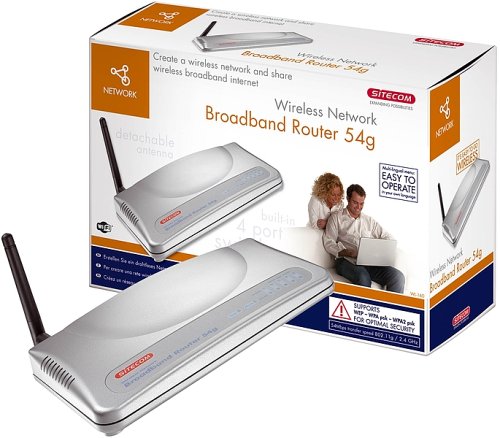 Sitecom Wireless Network Broadband Router 54g - Punto de Acceso (11 ...