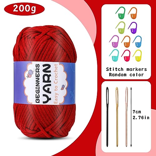200g Yarn for Crochet, Chunky Yarn for Crochet, Crochet Yarn, Thick ...