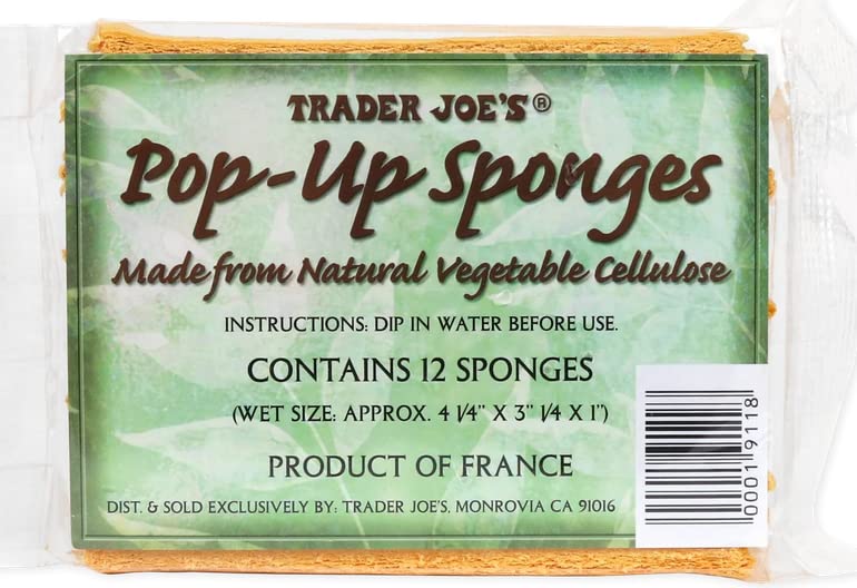 Amazon.com: Trader Joes Pop up Sponges : Grocery & Gourmet Food