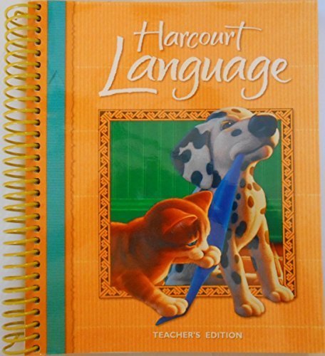 Amazon.com: Harcourt School, Teacher's Edition Grade 1, Language Arts ...