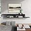 FITUEYES Floating TV Stand Shelf for TVs up to 55" Flat Screen, 2 Tiers ...