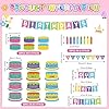 Amazon.com : Fuyoooo 127 Pcs Birthday Graph Bulletin Board Set Colorful ...