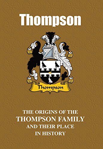 Thompson (English Name Mini-Book): The origins of the family name ...