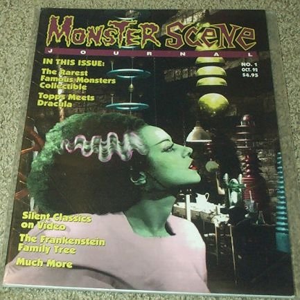 Monster Scene Journal Magazine #1 (The Rarest Famous Monsters ...