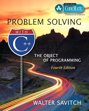 Amazon.com: Problem Solving with C++: The Object of Programming, CodeMate Enhanced Edition (4th ...