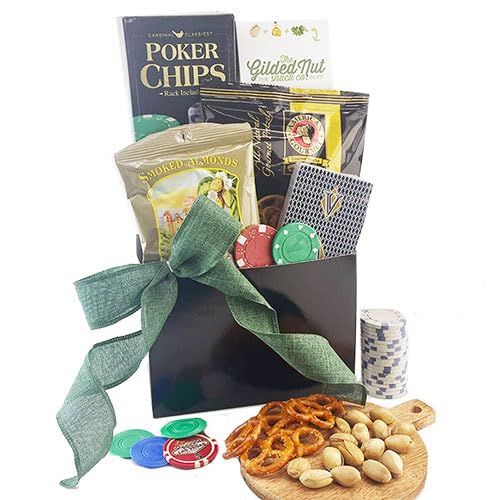 Amazon.com : Boys Night Out Poker Gift Basket : Gourmet Candy Gifts ...