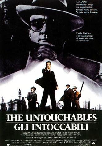 Buy HUGE LAMINATED / ENCAPSULATED The Untouchables Classic Italian Film ...