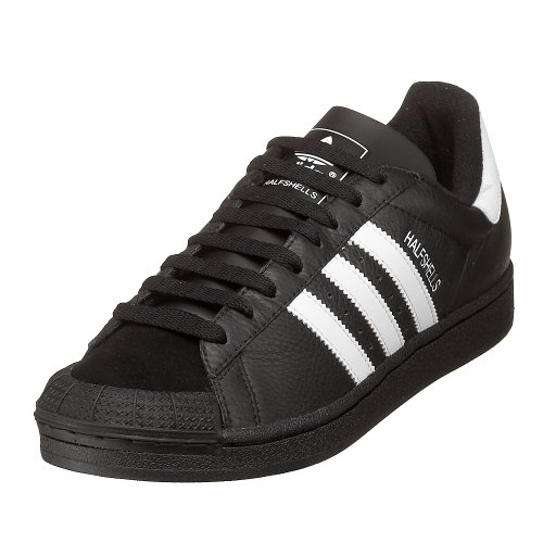 Buy Adidas Men's Halfshells Lo Basketball Shoe, Black/White, 12 M at ...