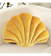 Amazon.com: Gerlisay Shell Throw Pillows, Burgundy Seashell Decorative ...