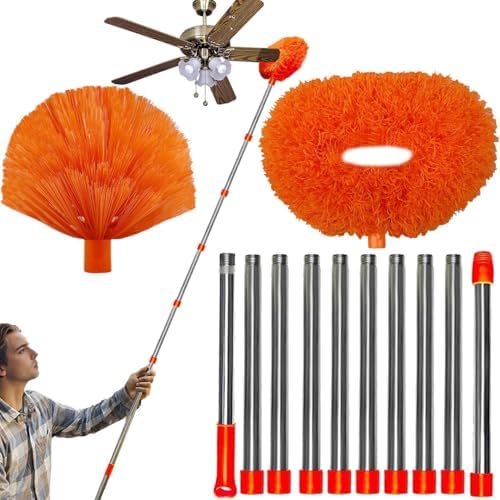 Amazon.com: 20+ ft High Reach Ceiling Fan Dusting Kit, Cobweb Duster ...