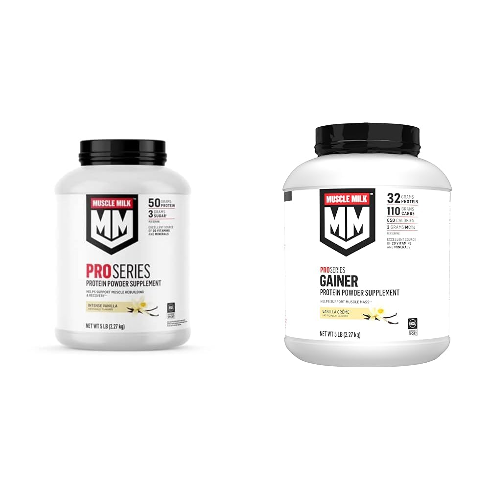Amazon.com: Muscle Milk Pro Series Protein Powder Supplement, Intense ...