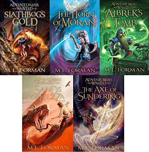Adventurers Wanted Set – Books 1-5: M.L. Forman: Amazon.com: Books