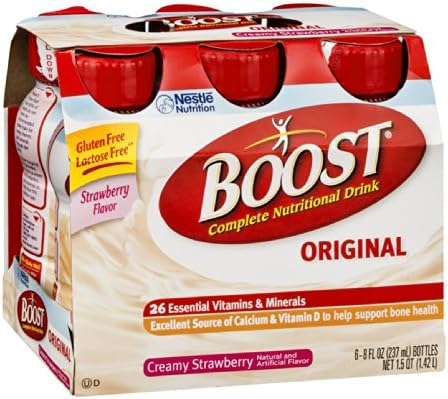 Amazon.com: Boost Complete Nutritional Drink Original Creamy Strawberry ...