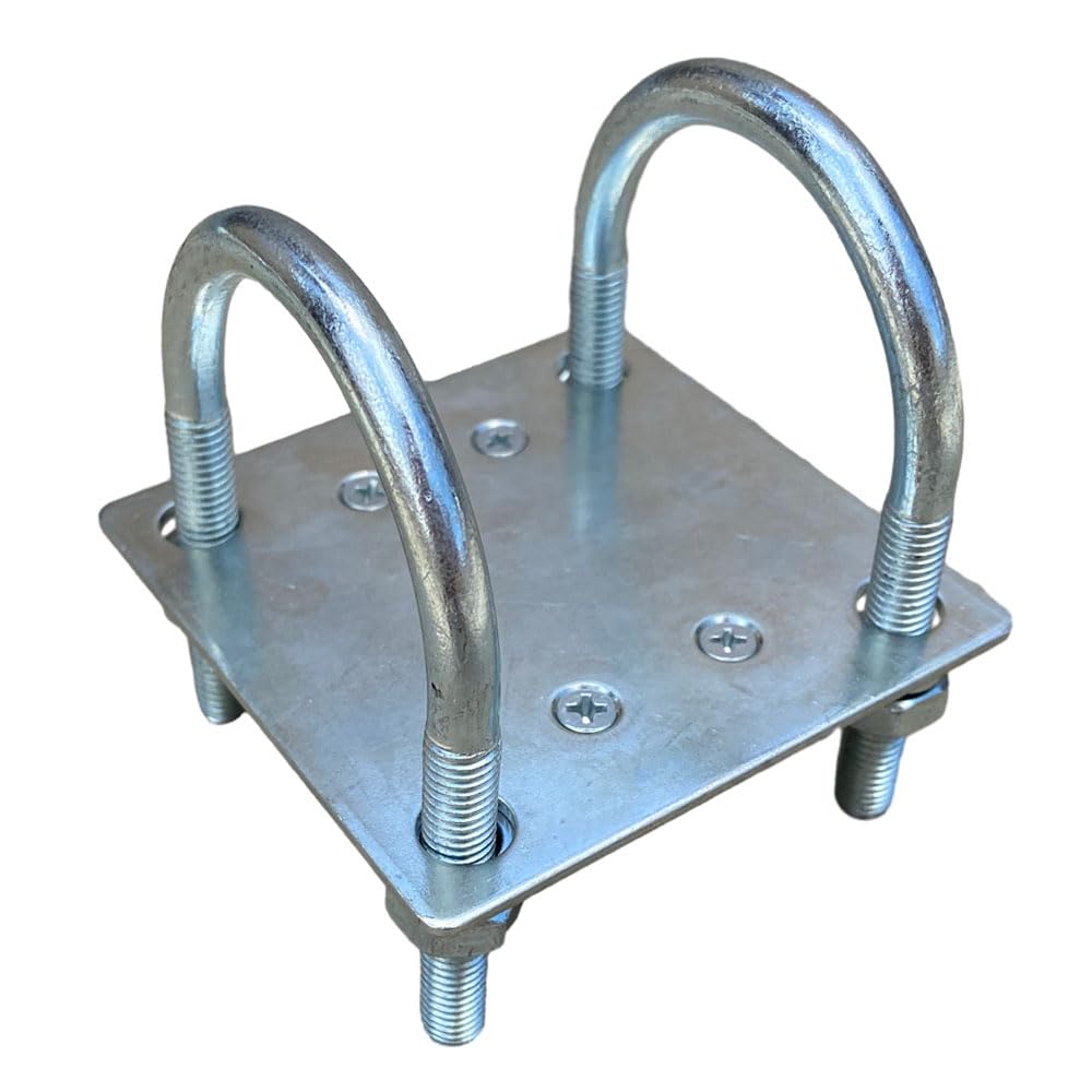 Snapklik.com : Sactulaz Antenna Mast Pipe Mount And Flag Pole Adapter Works