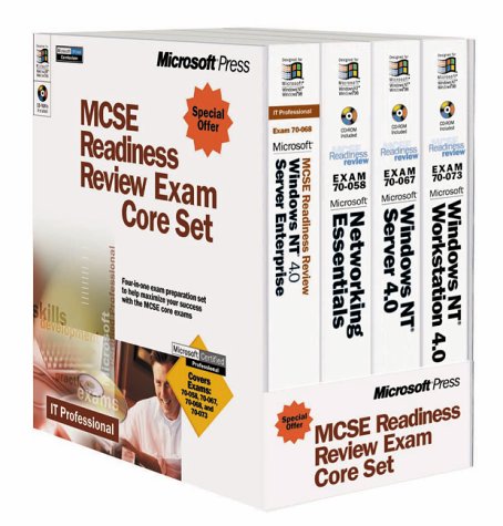 Amazon.com: McSe Readiness Review Exam Core Set: 4 in 1 Exam ...