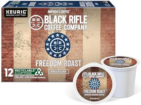 Amazon.com: Black Rifle Coffee Company Medium Roast K Cups - Single ...