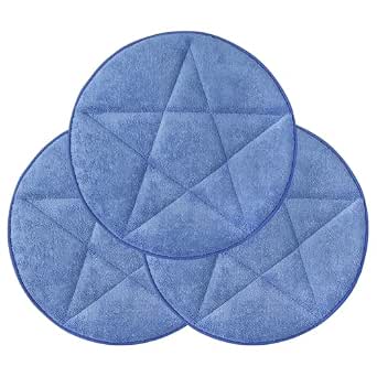 Quopid 3PK 13inch Commercial Grade Microfiber Carpet Bonnet Pads ...
