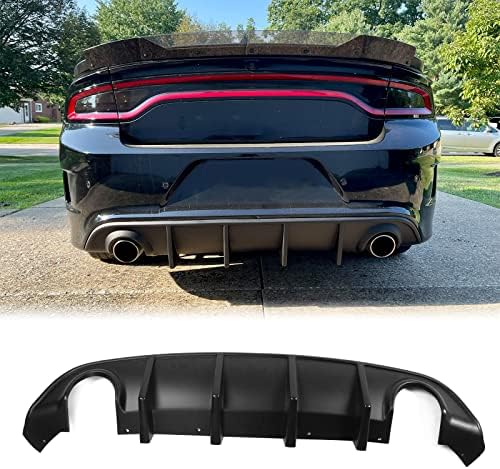 Amazon.com: KUAFU Rear Diffuser Compatible with 2015-2023 Dodge Charger ...