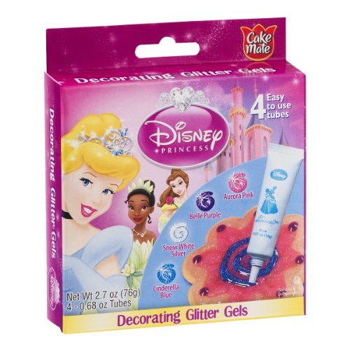 Amazon.com: Cake Mate Decorating Glitter Gels - 4 CT : Toys & Games