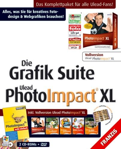 Die Grafik Suite Ulead PhotoImpact XL (DVD-ROM) : Amazon.de: Software